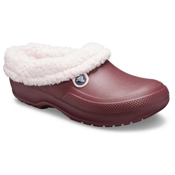 CROCS | Shoes | Crocs Unisex Classic Blitzen Iii Faux Fur Lined Maroon ...